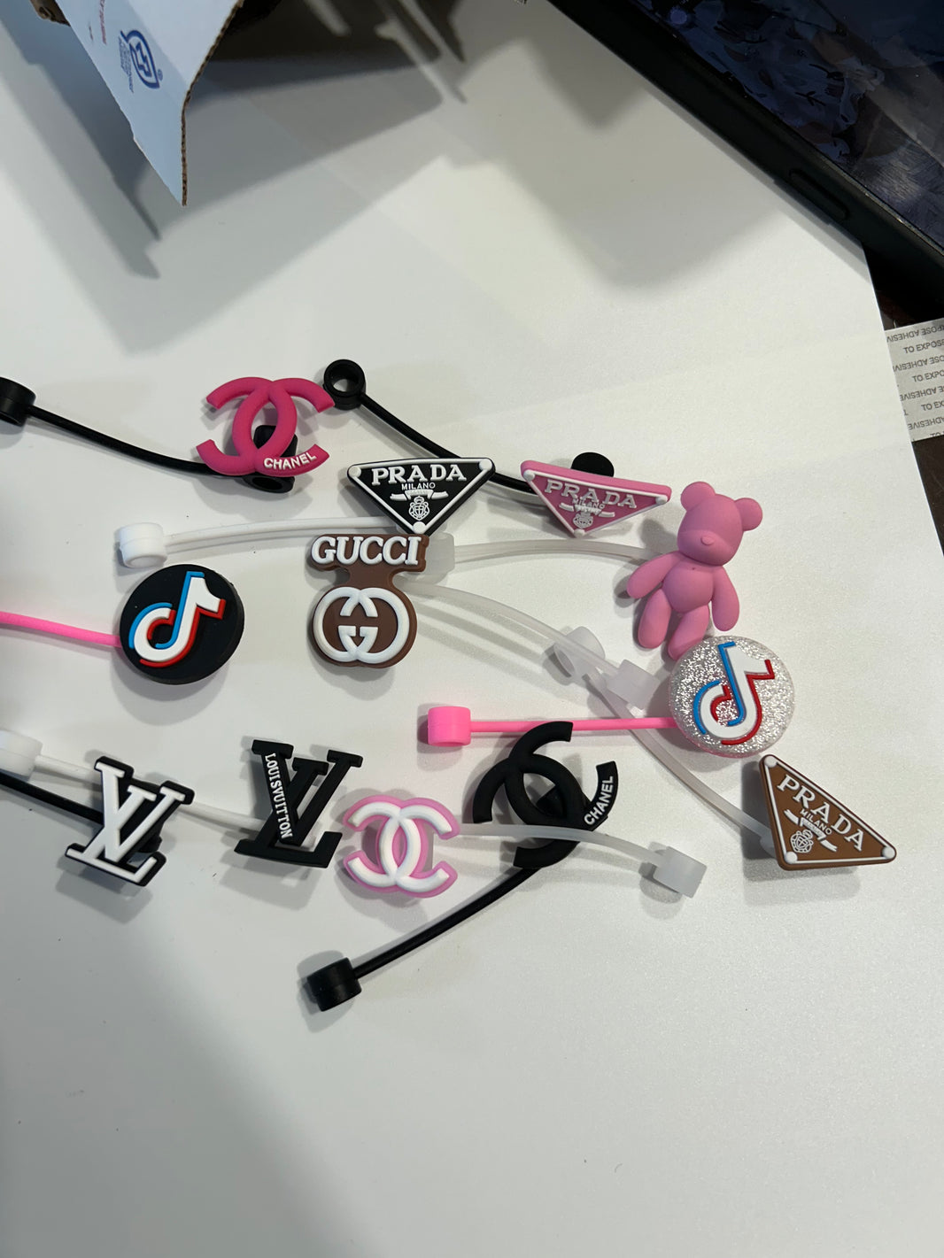 Pen charms and Buttons, Straw charms – ilfaitjourshop