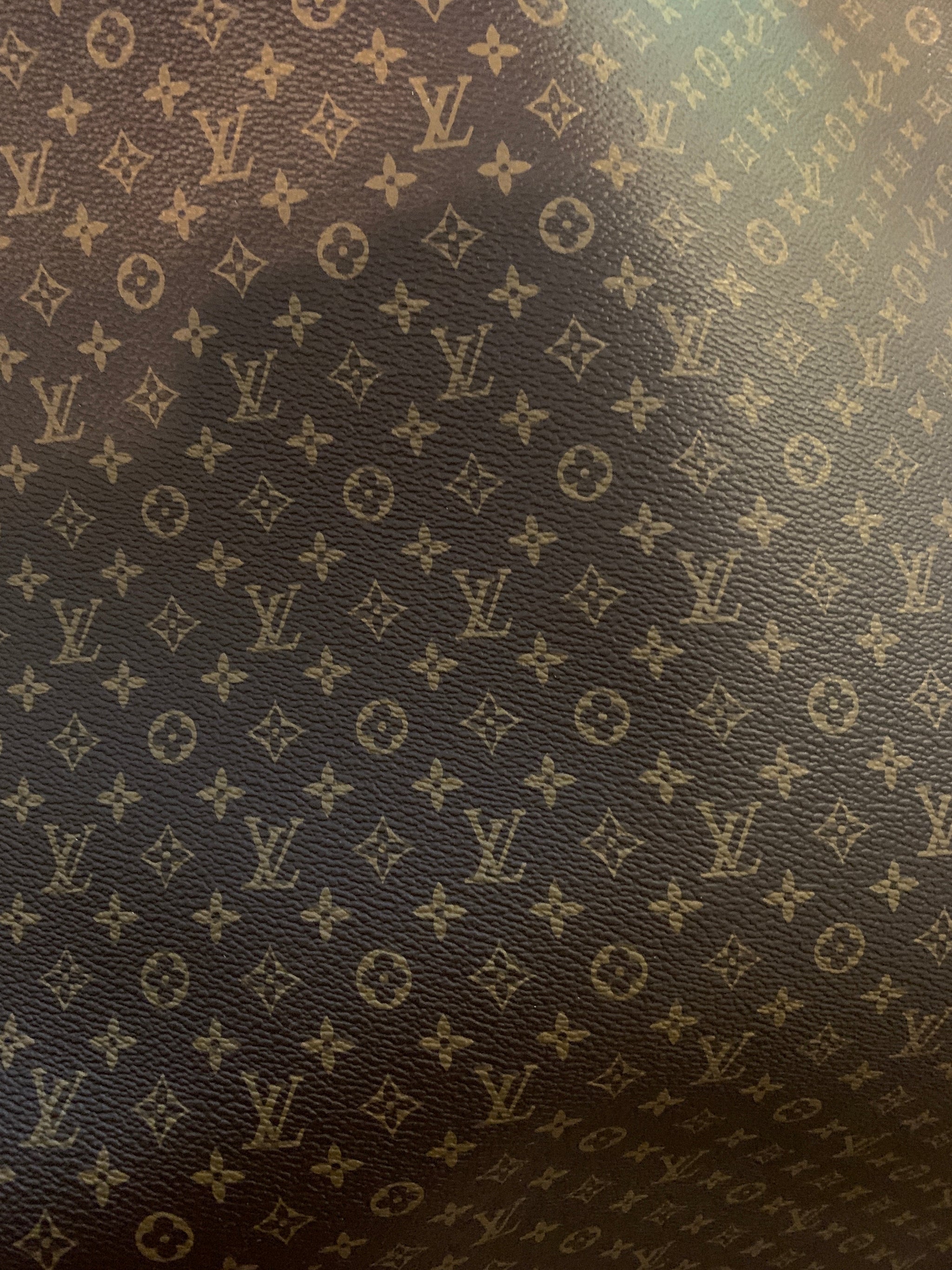 Classic LV Leather Fabric for Shoe Custom Bag Craft – ilfaitjourshop